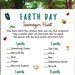 Earth Day Scavenger Hunt Game Earth Day Game for Kids & | Etsy