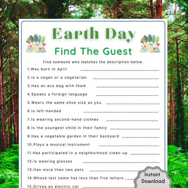 Earth Day - Etsy