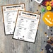 Halloween Scavenger Hunt Printable Game Halloween Activity Spooky ...