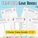 Easter Emoji Pictionary Game Easter Printable Game for Kids ,teens ...