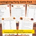 5 Thanksgiving Game Bundle Vol.2,thanksgiving Printable Games ...