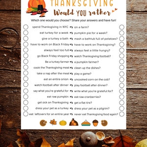 5 Thanksgiving Game Bundle Vol.1, Thanksgiving Printable Games ...