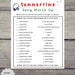 Summer Fun 5 Game Bundle Summertime Game Summer Party Game - Etsy
