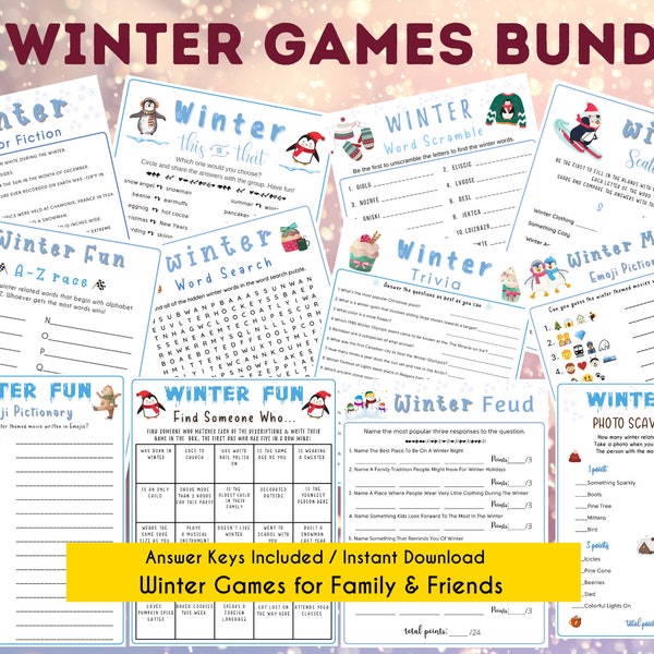 Printable Adult Games - Etsy