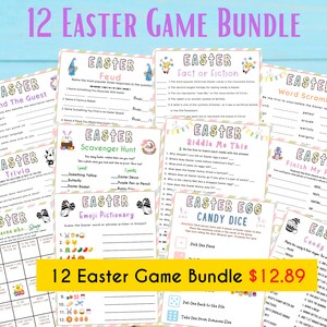 Easter Find Someone Who Bingo Game | Easter Printable Game for Kids ...