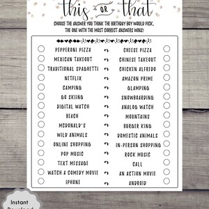 Fun Teen Boys Birthday Game Bundle | Birthday Party Games| Teenage Boys ...