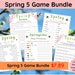 Spring A to Z Race Printable Game Fun Spring Party Game - Etsy