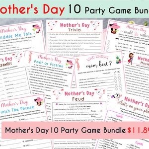 Mother's Day Finish the Phrase Game | Mother's Day Game for Kids ...