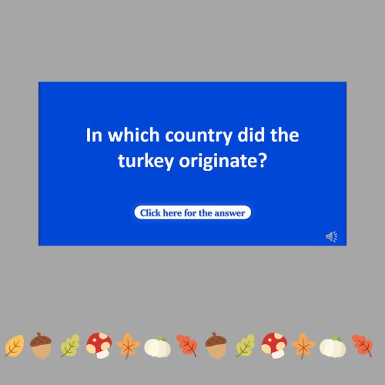 Thanksgiving Jeopardy Powerpoint Game: Family Party Fun (digital ...