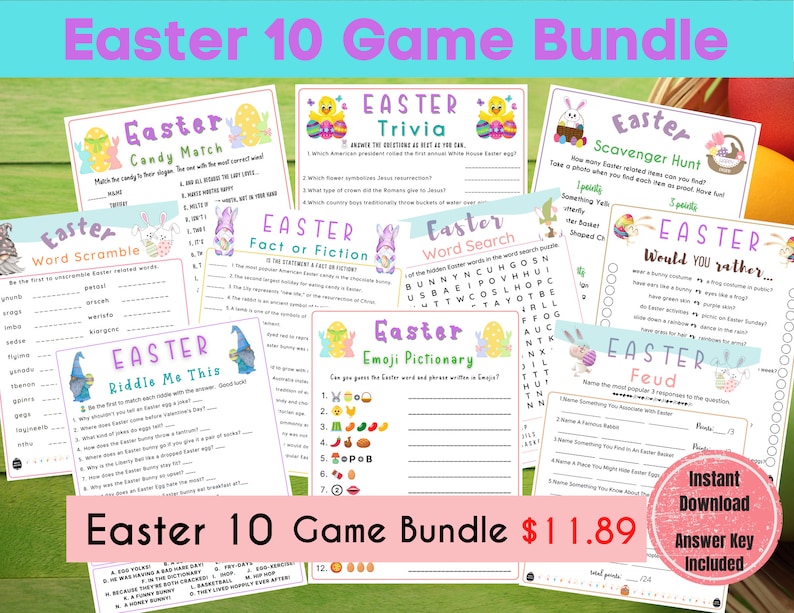 Easter Candy Match Game Easter Printable Game for Kids & - Etsy Canada
