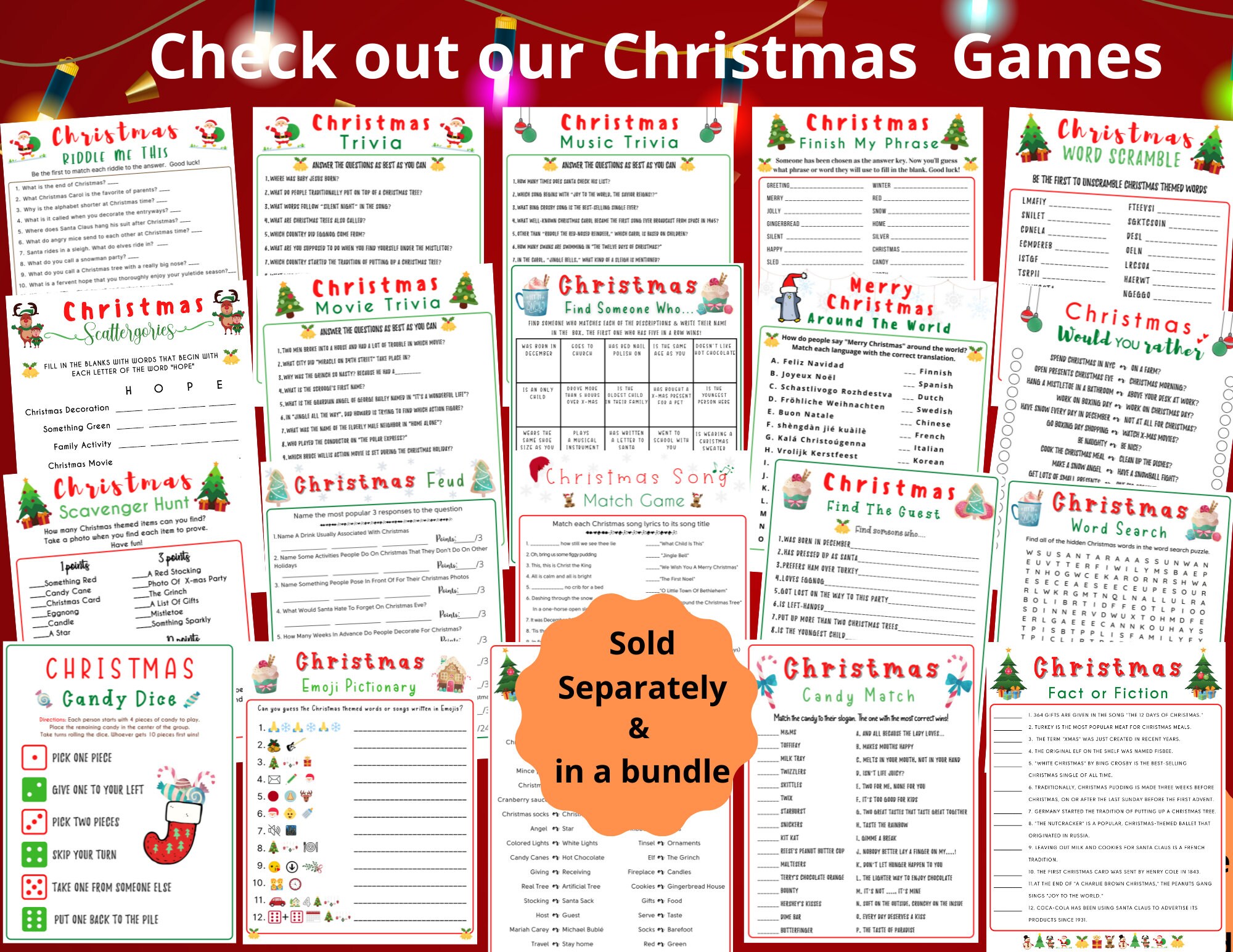 Christmas Jeopardy Powerpoint Game: Family Holiday Party (digital ...