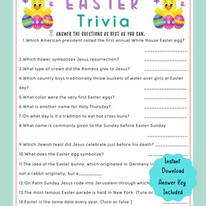 16 Ultimate Easter Printable Game Bundle | Fun Easter Party Game ...