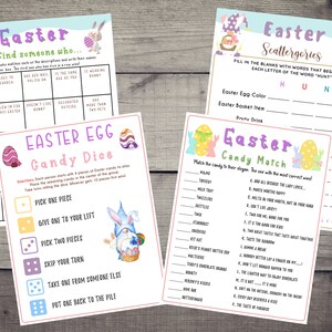 16 Ultimate Easter Printable Game Bundle | Fun Easter Party Game ...