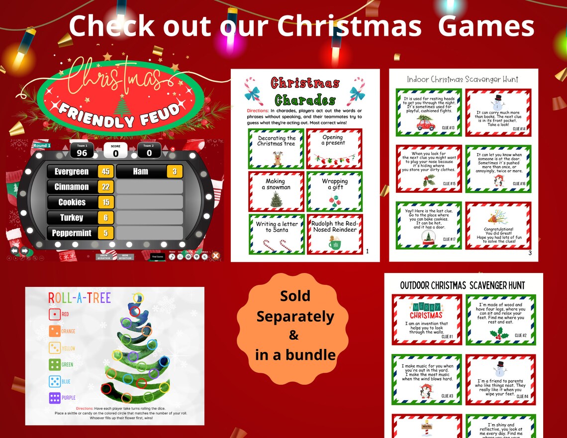 Christmas Jeopardy Powerpoint Game: Family Holiday Party (digital ...