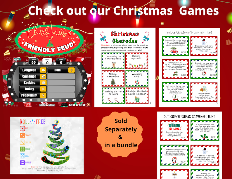 Christmas Jeopardy Powerpoint Game: Family Holiday Party (digital ...