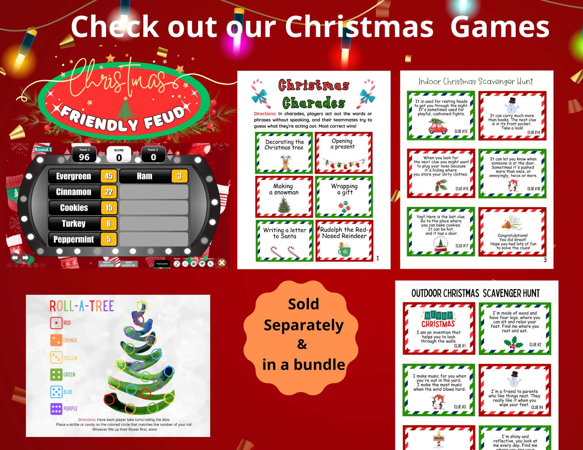 Christmas Jeopardy Powerpoint Game: Family Holiday Party (digital ...