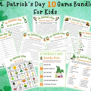 Fun St. Patrick's Day Feud Printable Game St. Patrick's Day Game for ...