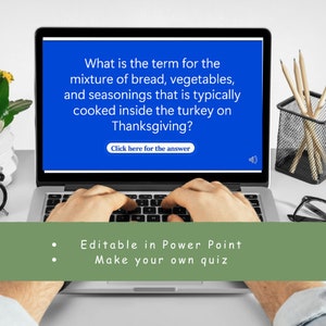 Thanksgiving Jeopardy Powerpoint Game: Family Party Fun (digital ...