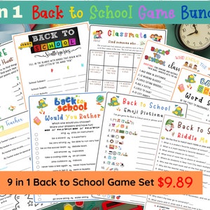 Back to School A to Z Race Printable Game Classroom Activity Game for ...