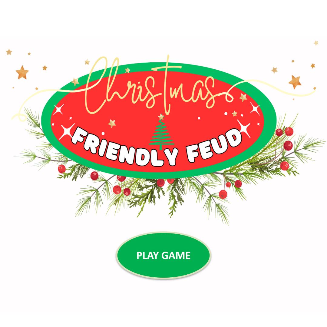 Christmas Family Feud Powerpoint Game: Editable Party Trivia (digital ...