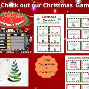 Christmas Trivia Games for Family, Fun Christmas Printable Game, Office ...