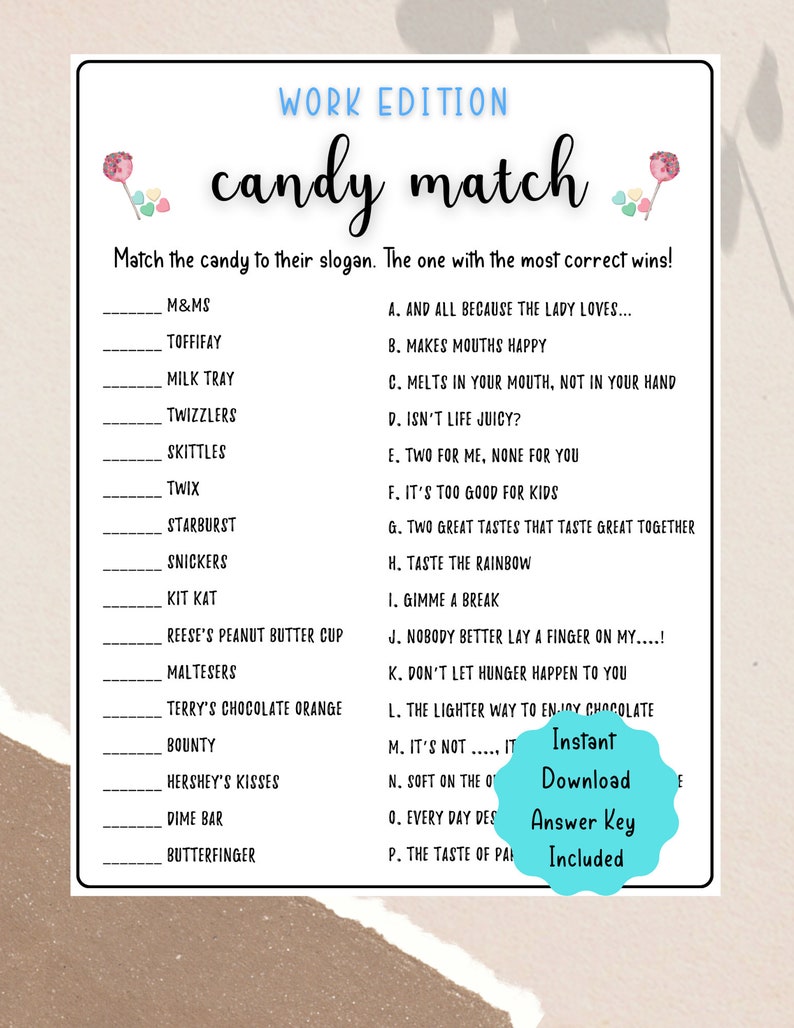 12 Office Party Printable Game Bundle Coworker Staff Game - Etsy