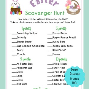 16 Ultimate Easter Printable Game Bundle | Fun Easter Party Game ...