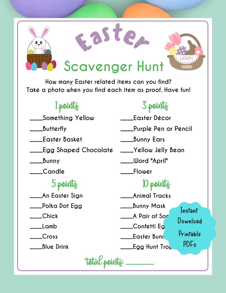 16 Ultimate Easter Printable Game Bundle Fun Easter Party - Etsy Canada