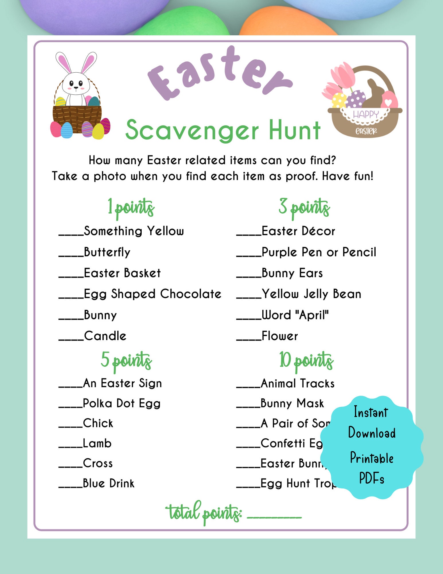 16 Ultimate Easter Printable Game Bundle Fun Easter Party - Etsy Canada