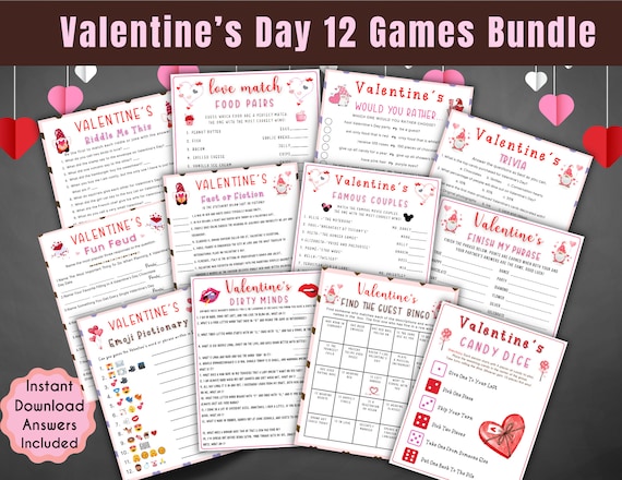 Adult Valentines Day Games