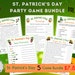Fun St. Patrick's Day Feud Printable Game St. Patrick's Day Game for ...