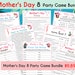 Mother's Day Fact or Fiction Game Mother's Day Game for Kids & Adults ...