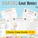 Easter Emoji Pictionary Game Easter Printable Game for Kids ,teens ...