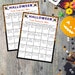 Halloween Find Someone Who Printable Game Scary Witch Spooky Halloween ...