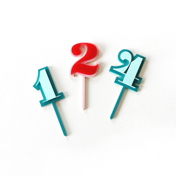 Acrylic Cake Topper - Etsy UK