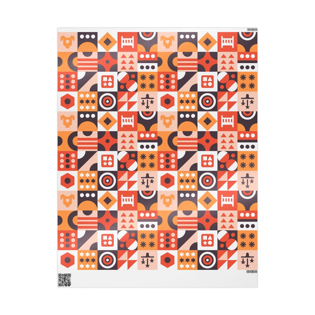 Baby Gift Colorful Wrapping Paper | Vibrant Gift Wrap for All Occasions ...