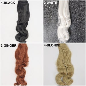 DOLL WIG Multiple Sizes and Colors Fnfdollstudio Style - Etsy
