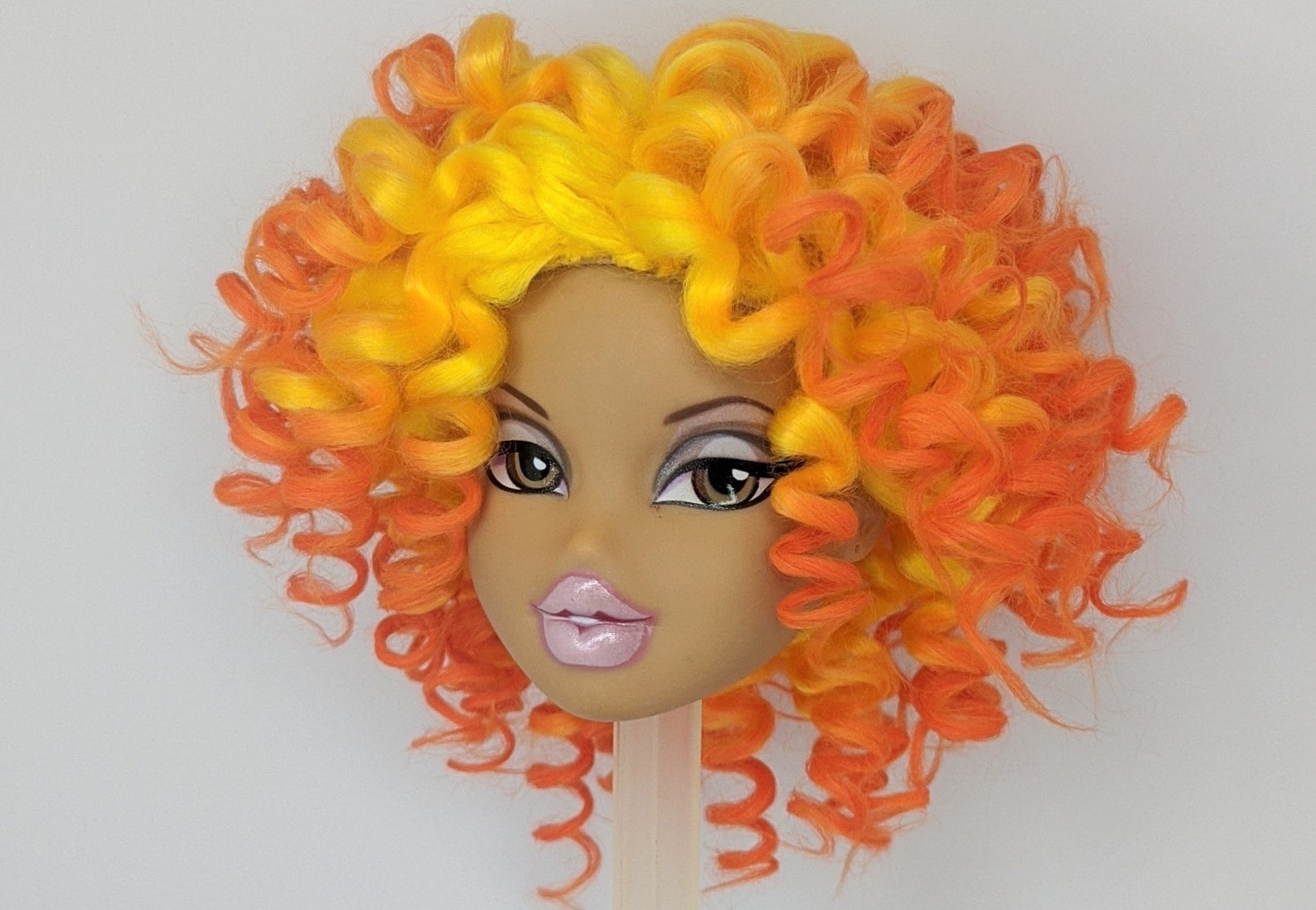 DOLL WIG Multiple Sizes and Colors Fnfdollstudio Style - Etsy