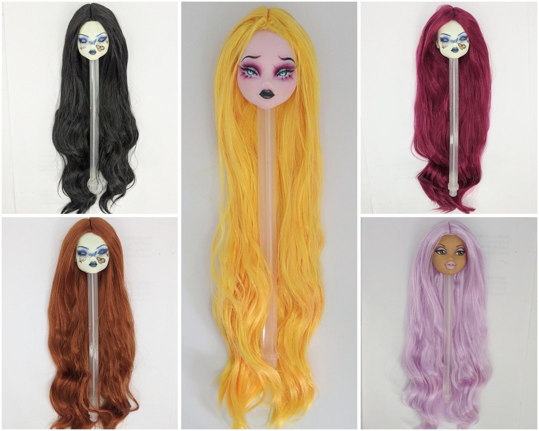 DOLL WIG Multiple Sizes and Colors Fnfdollstudio Style - Etsy
