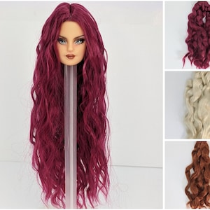 DOLL WIG - Multiple Sizes and Colors - Fnfdollstudio Style - Etsy