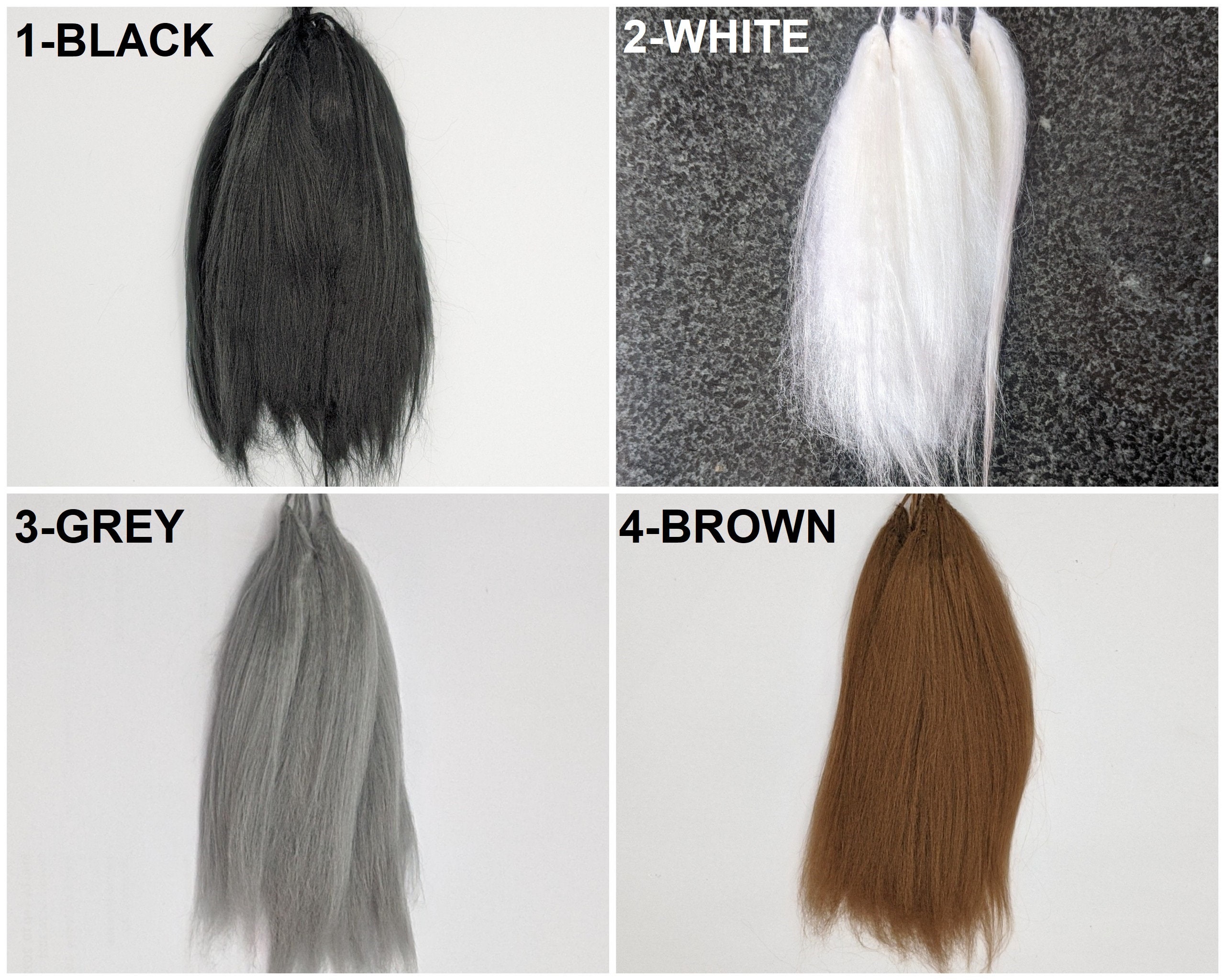 DOLL WIG Multiple Sizes and Colors Fnfdollstudio Style - Etsy