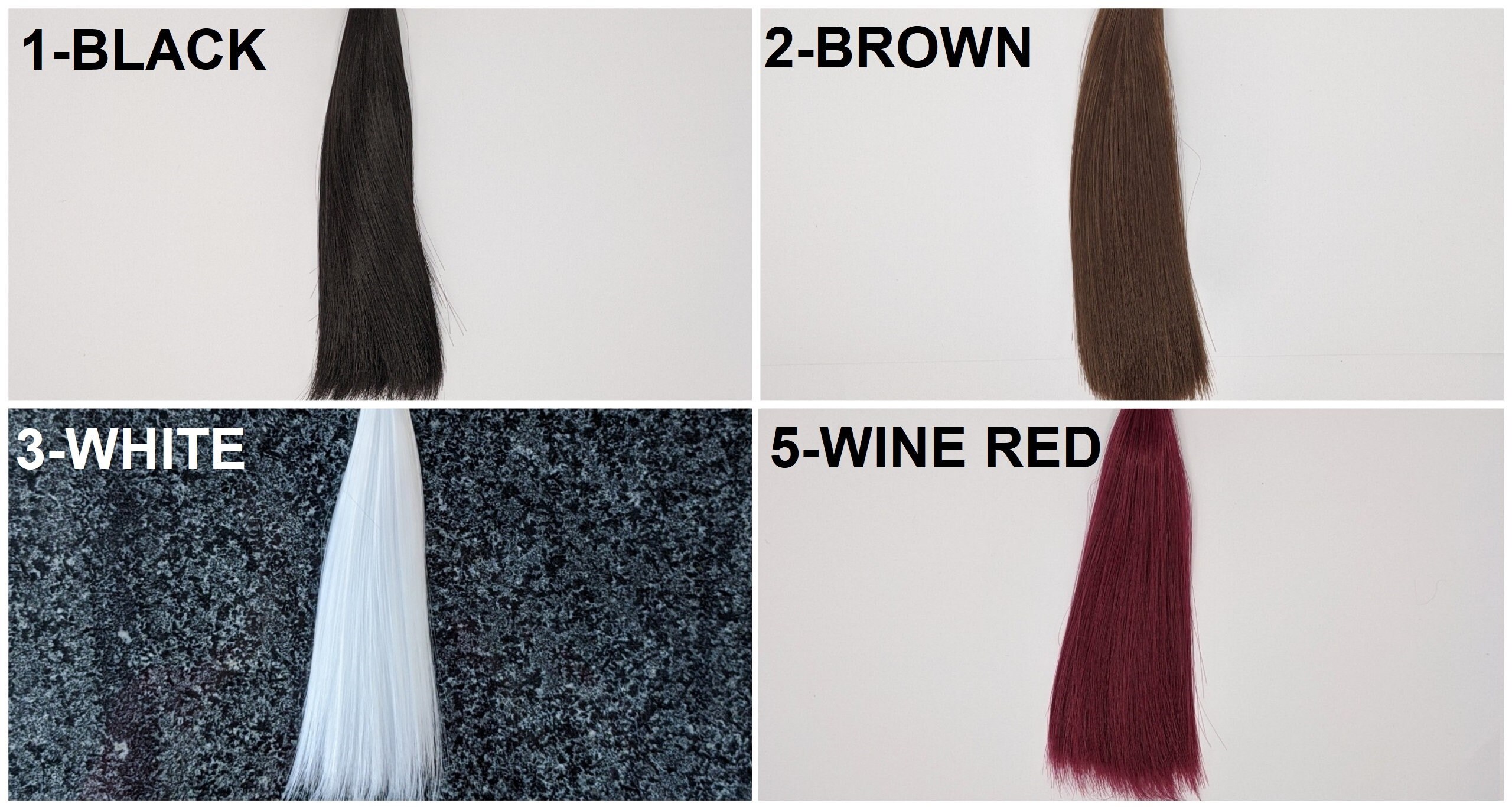 DOLL WIG Multiple Sizes and Colors Fnfdollstudio Style - Etsy