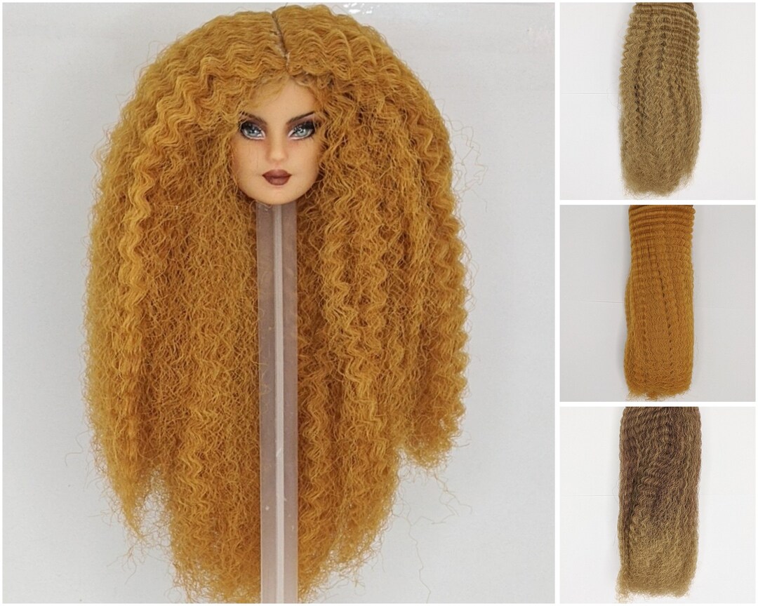 DOLL WIG Multiple Sizes and Colors Fnfdollstudio Style - Etsy