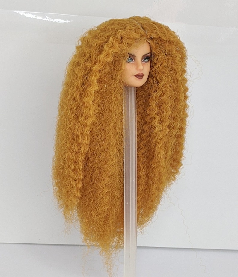 DOLL WIG - Multiple Sizes and Colors - Fnfdollstudio Style - Etsy