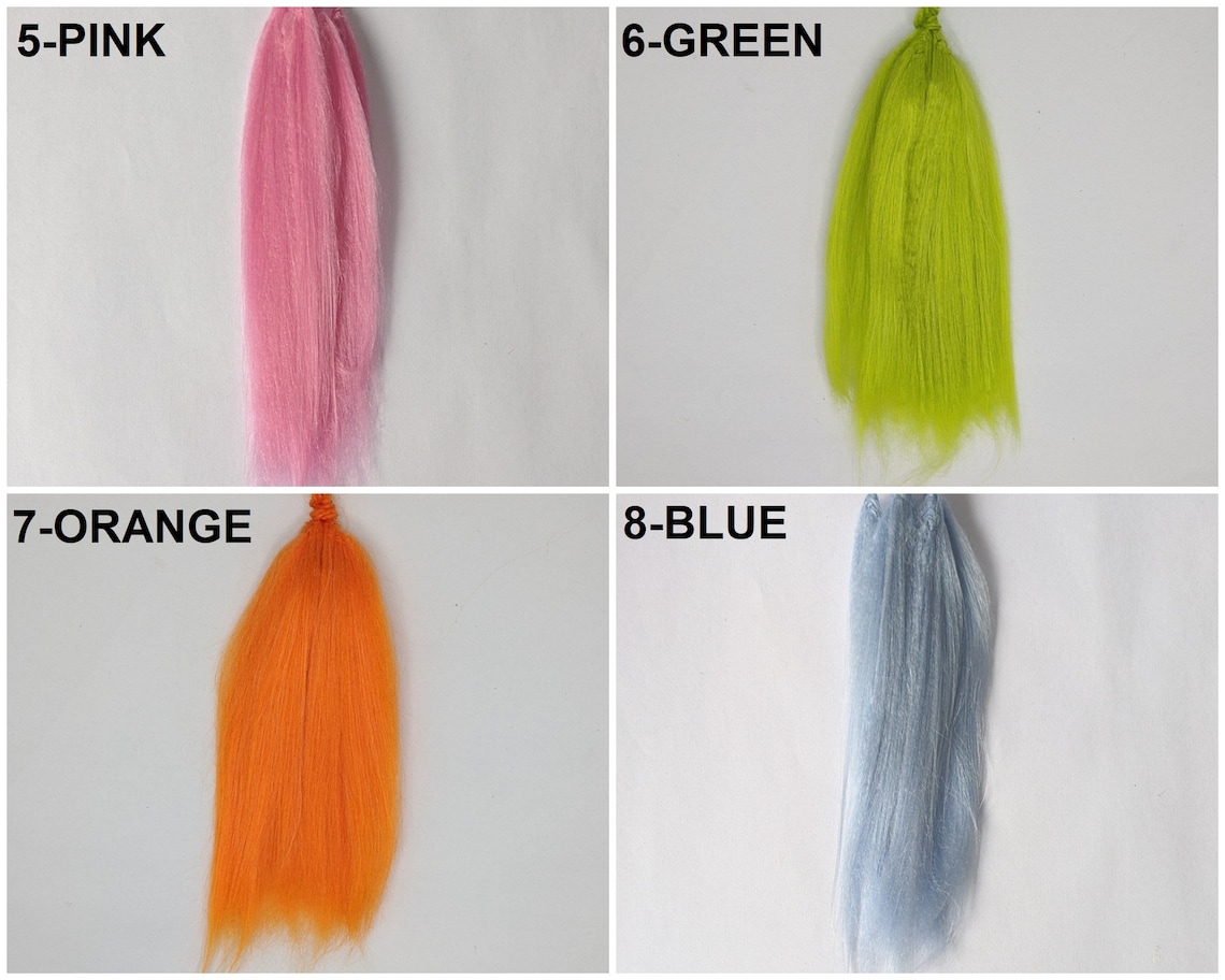 DOLL WIG Multiple Sizes and Colors Fnfdollstudio Style - Etsy