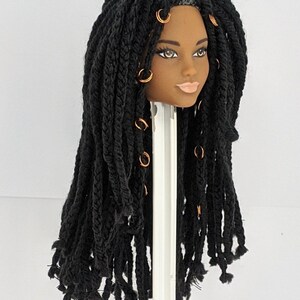 DOLL WIG - Multiple Sizes and Colors - Fnfdollstudio Style - Etsy