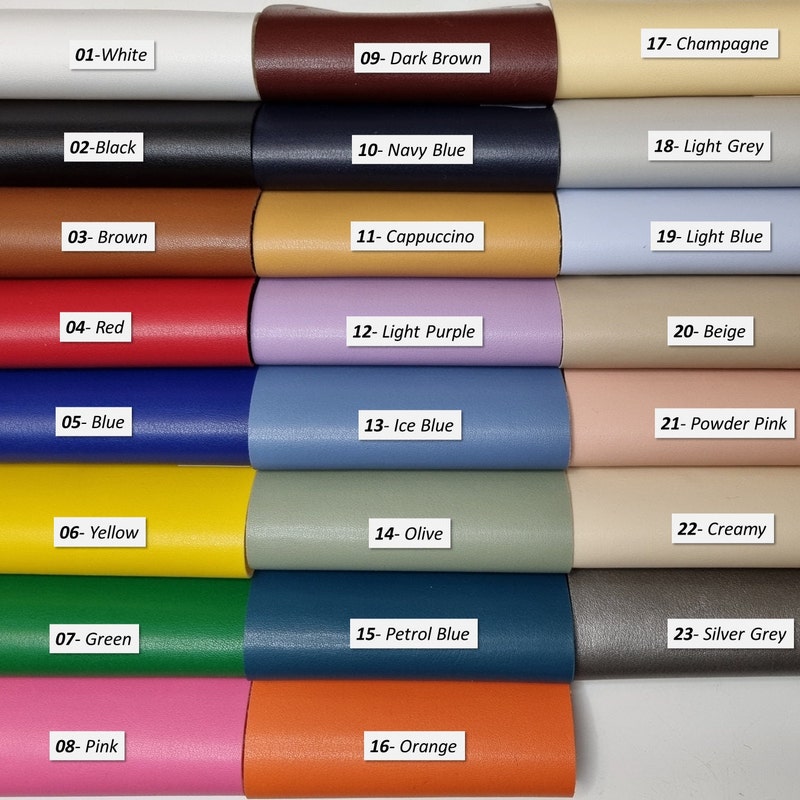 Genuine Leather Fabric by the Yard - Etsy