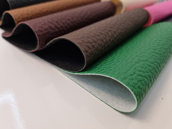Grained Faux Leather Leather 16 Colors by the Yard Leather Fabric per Yard 140cm 55 Inches Width Waterproof Upholstery Material Etsy