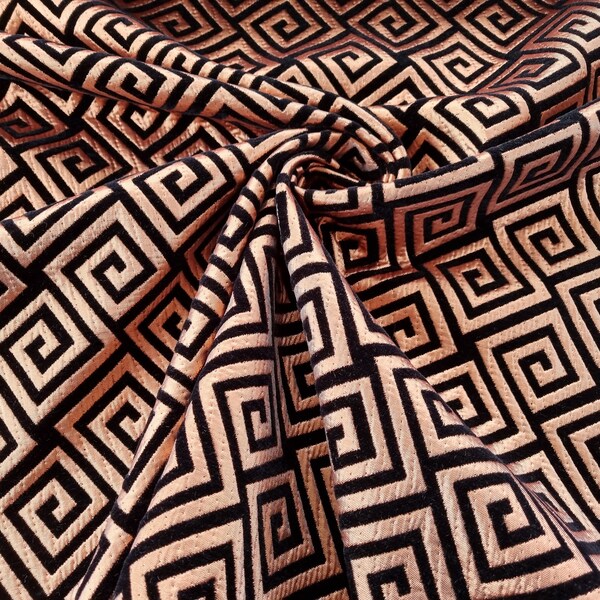 Greek Key Fabric - Etsy