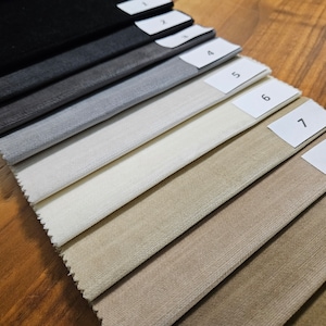 Luxury Matte Velvet Fabric, 32 Colors, by the Yard, Fabric per Yard ...